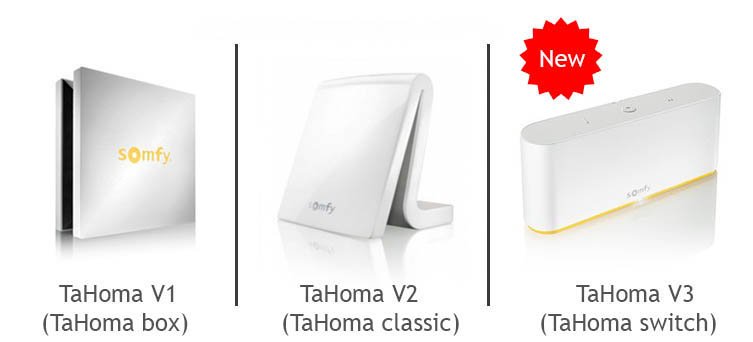 Why are there several versions of TaHoma® (V1), TaHoma® classic and ...