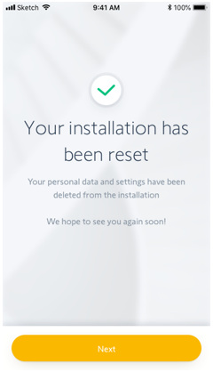 How to reset Connectivity kit in case I am moving out of my house and ...